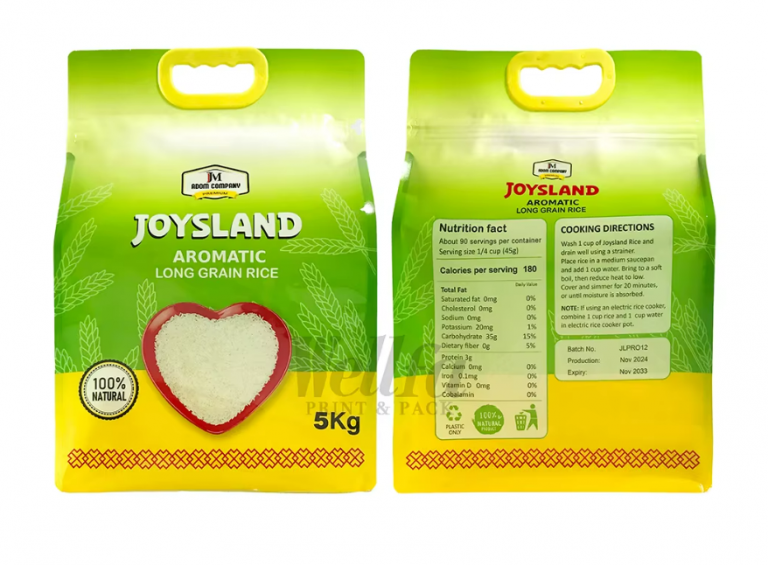 Common Materials Used in Rice Packaging Bags